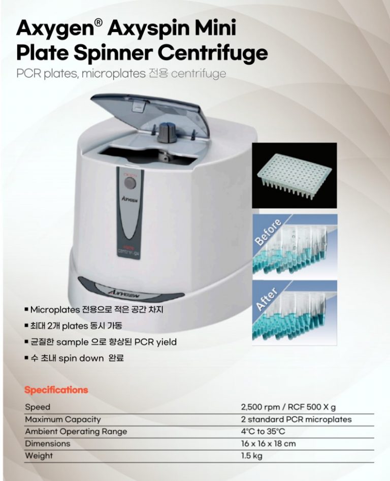 [Axygen] Axyspin Mini Plate Spinner Centrifuge - 서린바이오사이언스