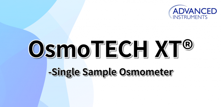 [ADVANCED INSTRUMENTS] OsmoTECH XT® - 서린바이오사이언스